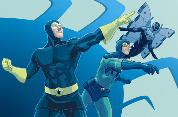 Top 6 “Blue” Superheroes | Henchman-4-Hire